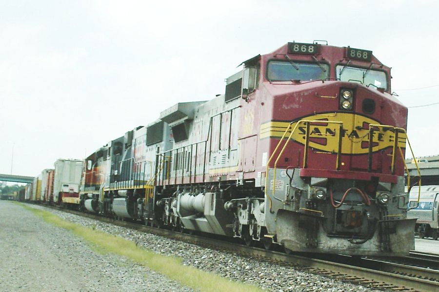 ATSF BNSF Patch C 40-8W 868